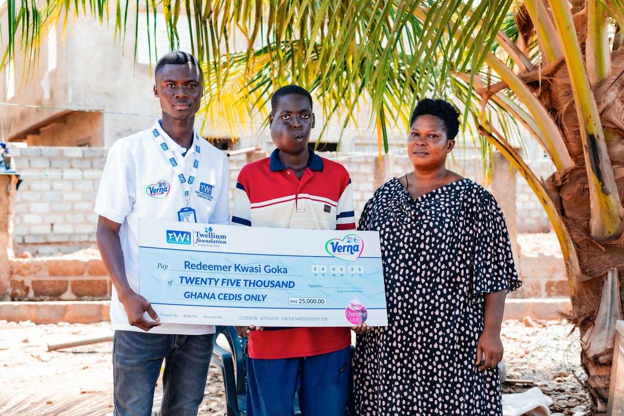 Verna Mineral Water Donates GHC 25,000 to Cover Surgery for Senior High ...