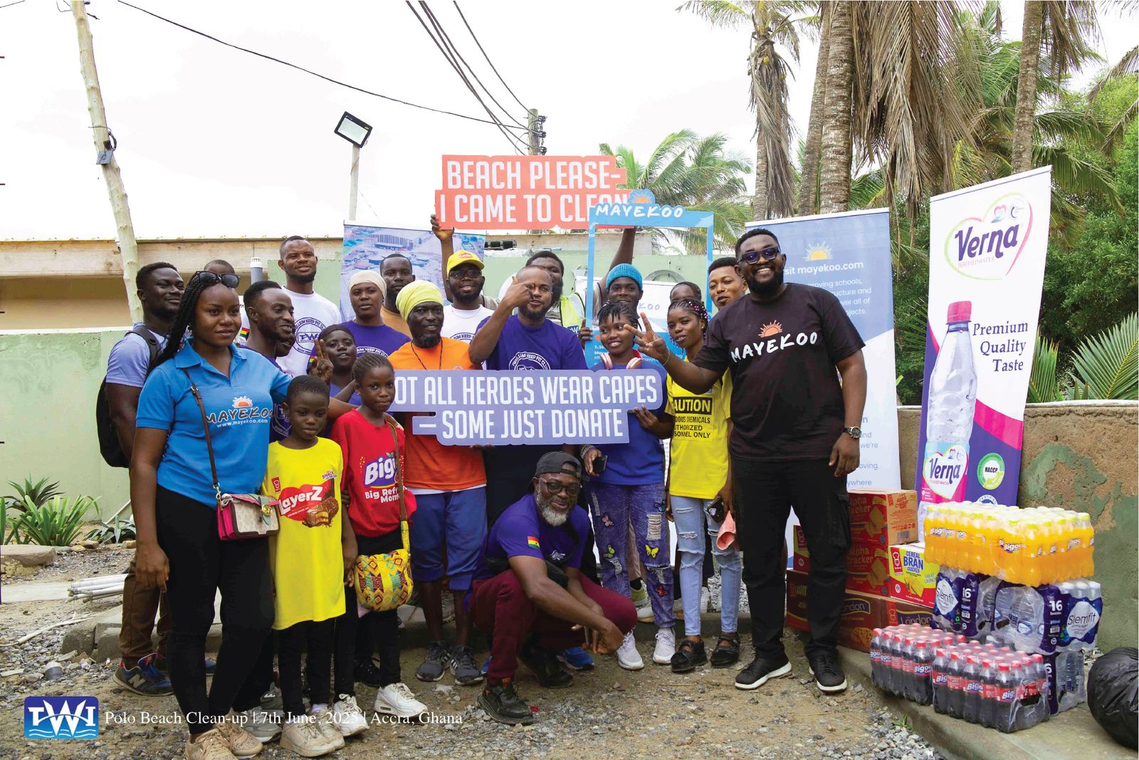 Twellium removes over 3 tons of waste on World Oceans Day at Labadi ...